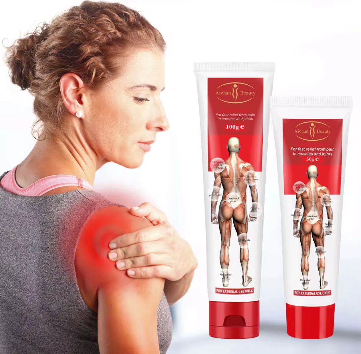 CREMA TERMICA PARA DOLORES MUSCULARES – Yayi Express PY